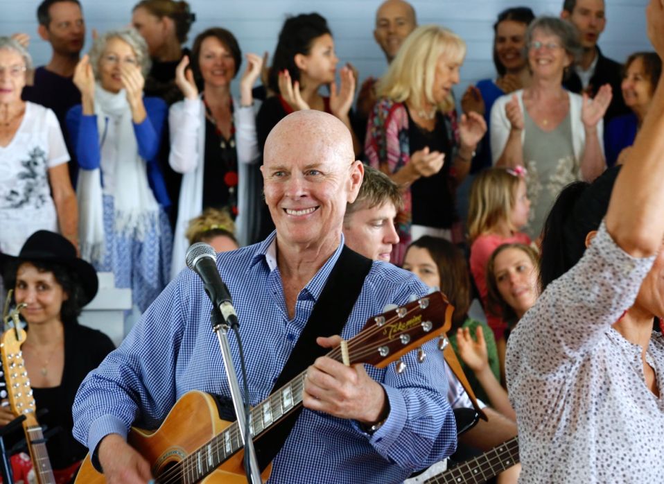 A community that sings together stays together. - Westender