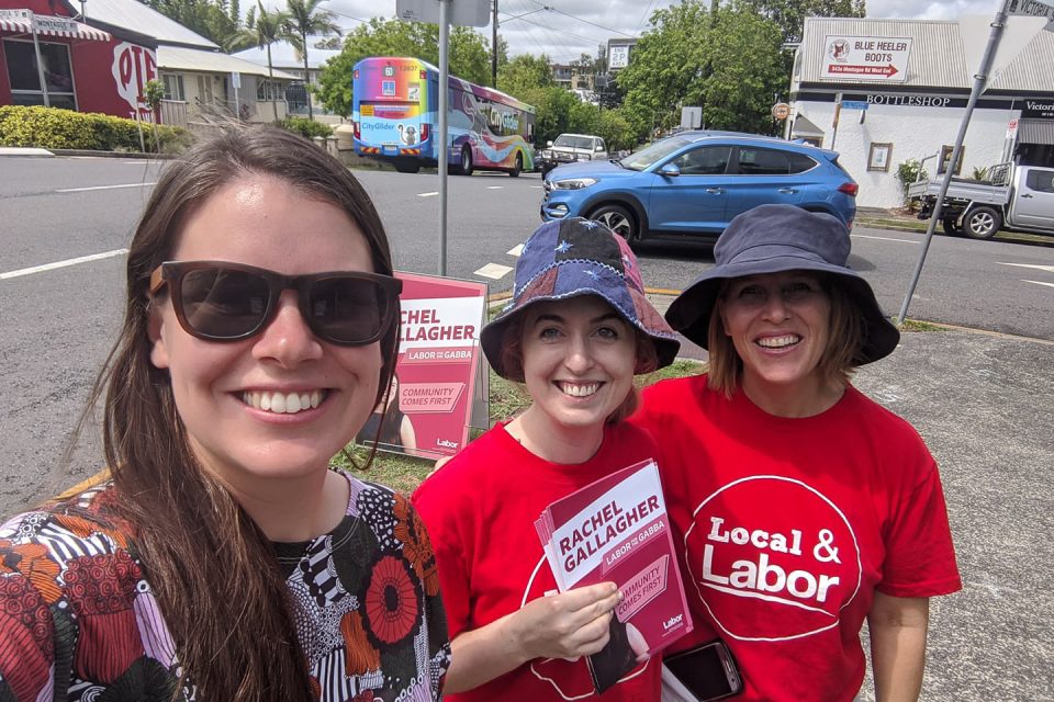 Labor candidate Rachel Gallagher wants to make The Gabba carbon neutral ...