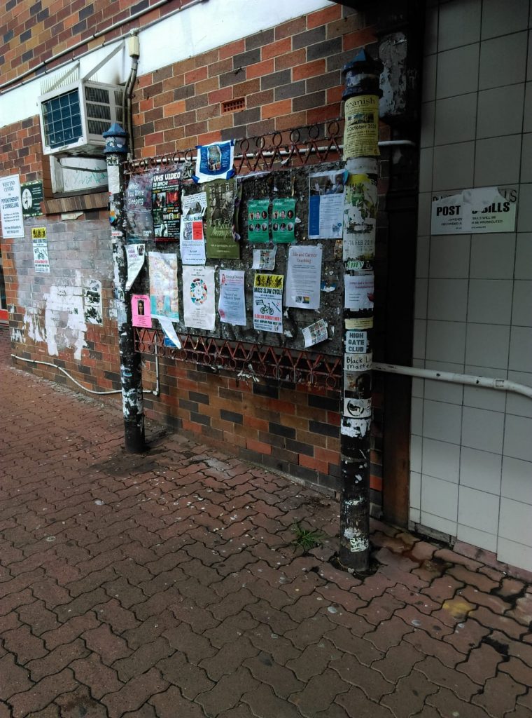 Community notice board clean up reveals 30 years of community history ...